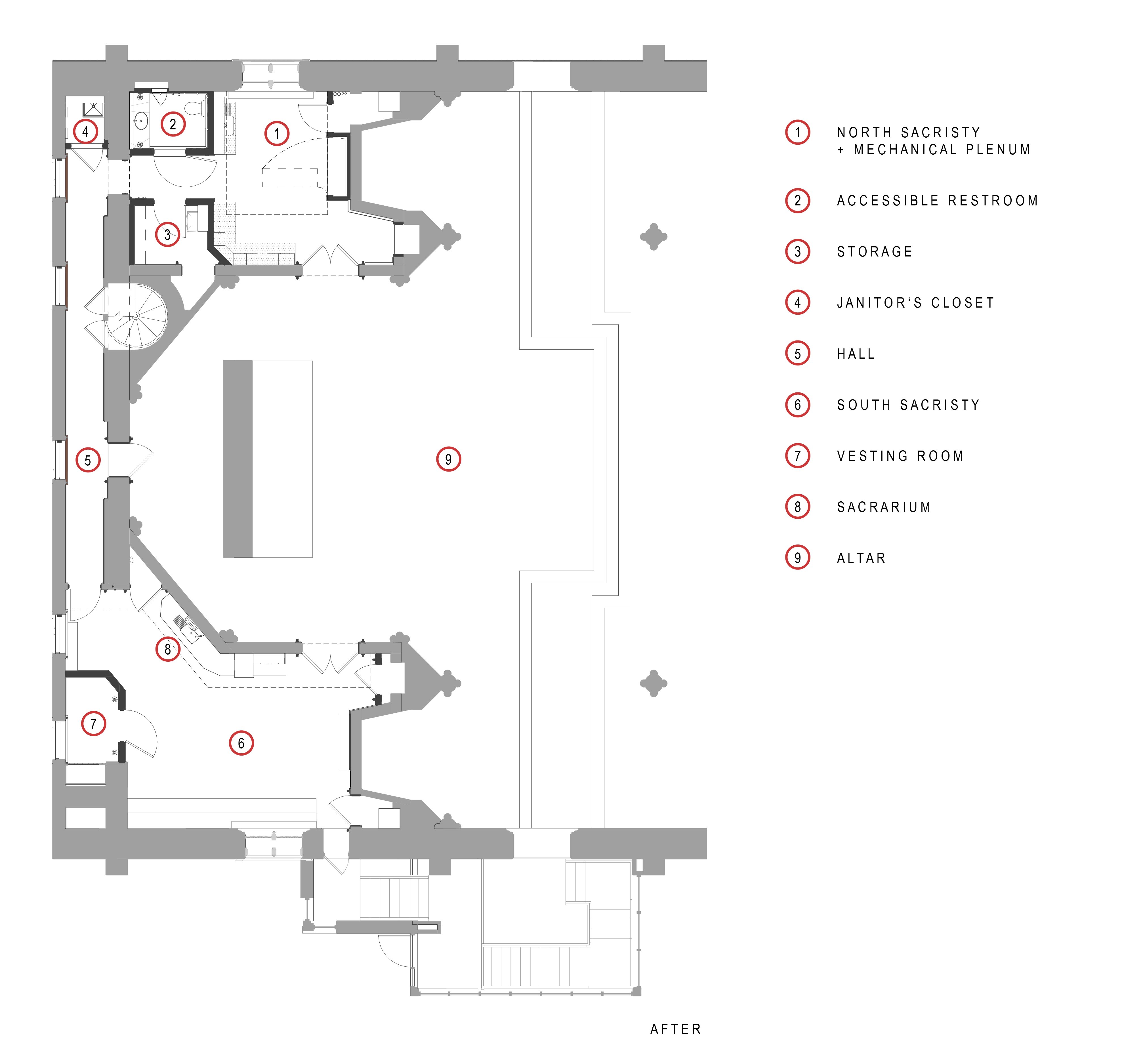 St. Xavier Church Sacristy – Cincinnati Design Awards