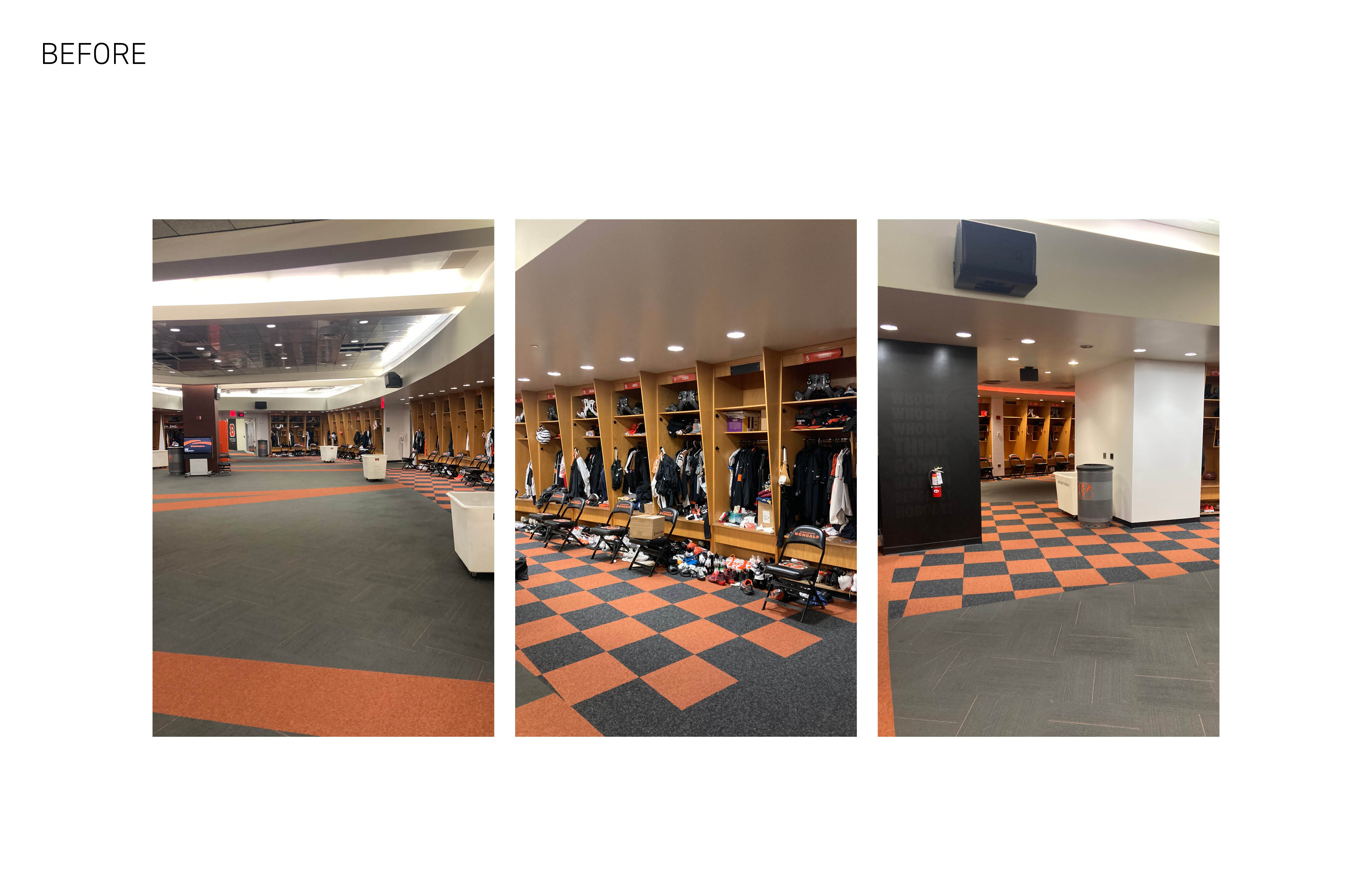 Paycor Stadium Cincinnati Bengals Locker Room Renovation – Cincinnati ...