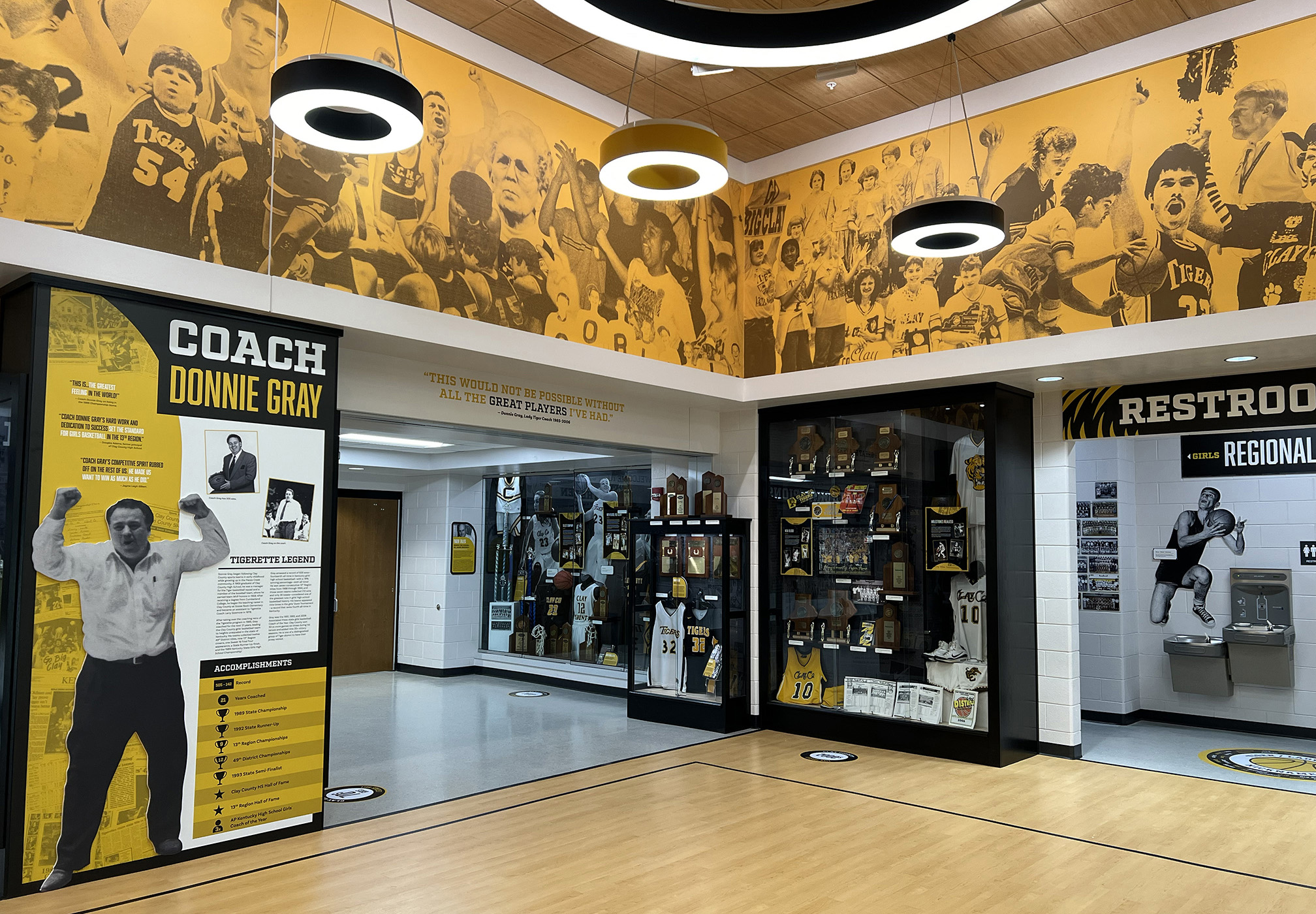 Legends Hall – Clay County Basketball Museum – Cincinnati Design Awards