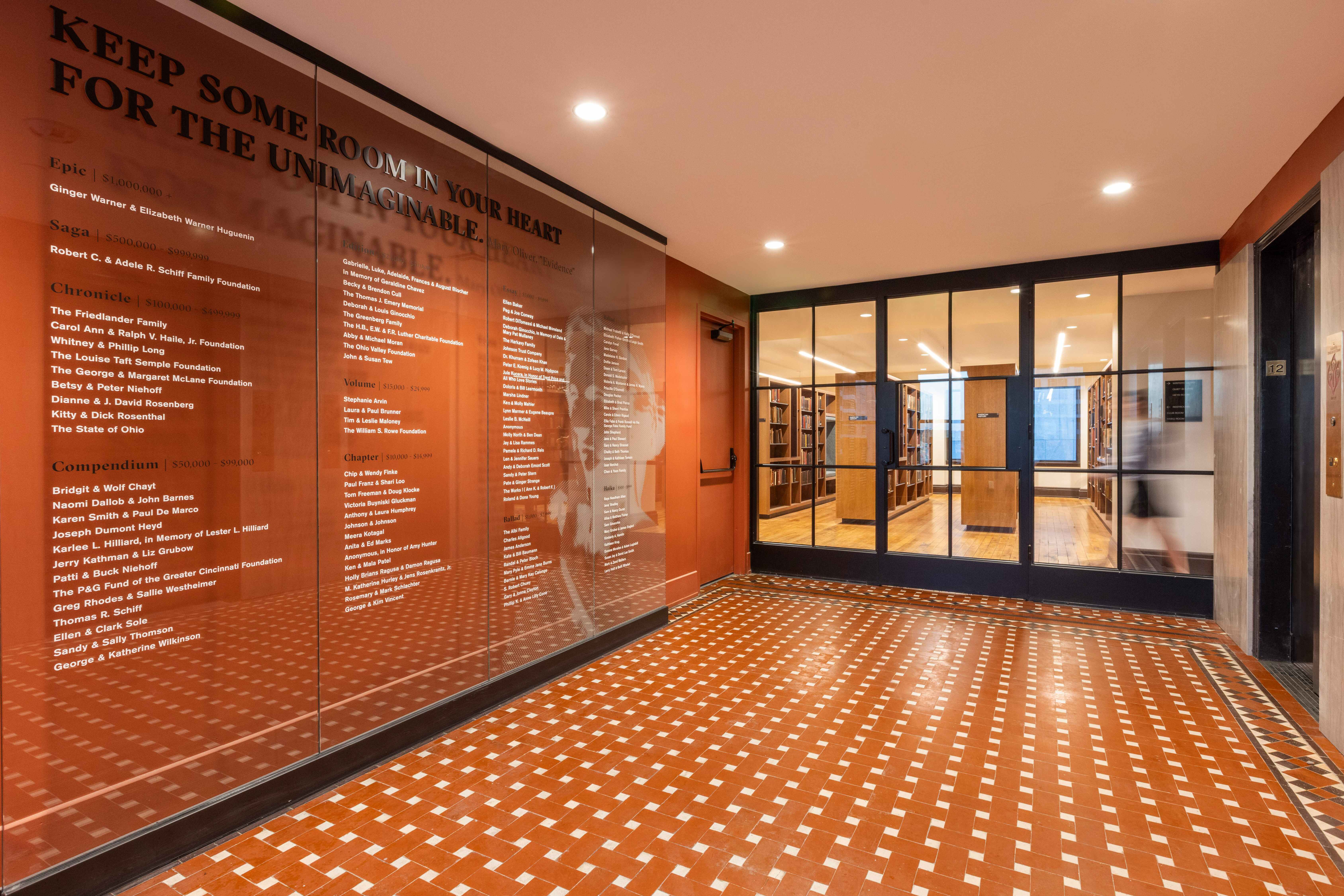 The Mercantile Library – Cincinnati Design Awards